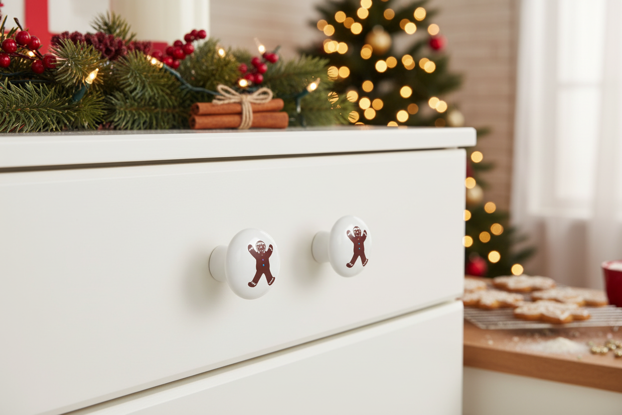Gingerbread Man Christmas Drawer Pulls – prestochangodecor
